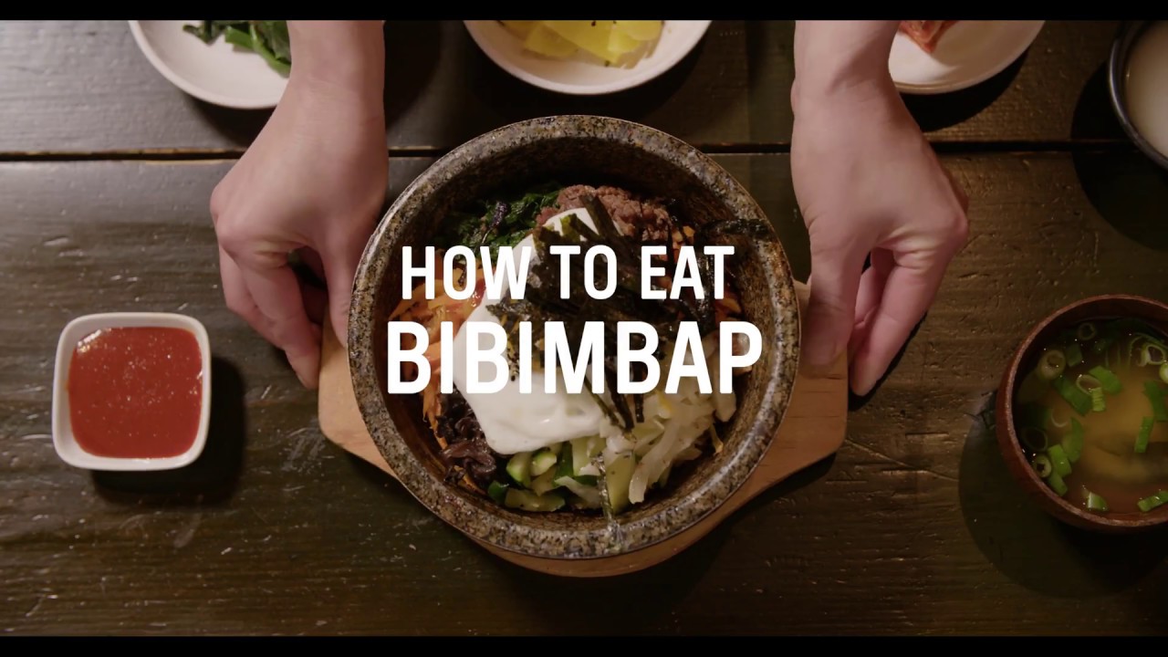 How to... eat Bibimbap | Deliveroo - YouTube