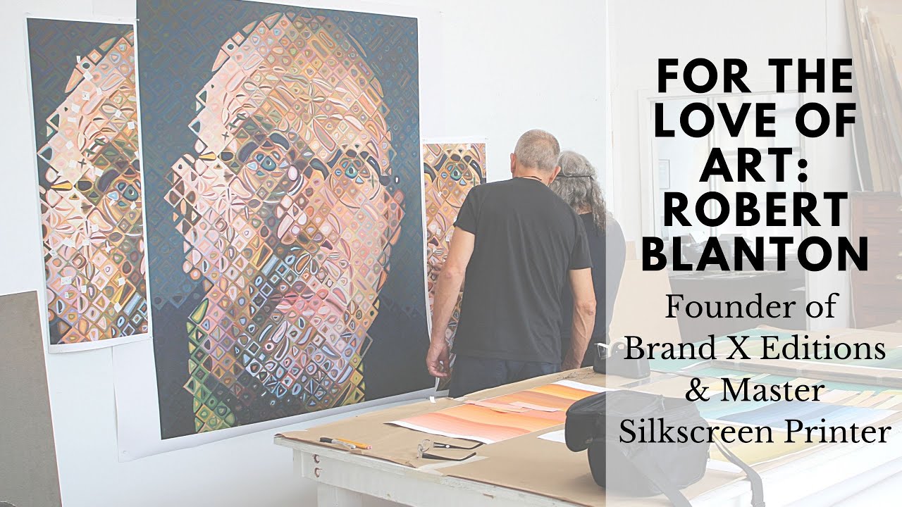 A Conversation with Master Silkscreen Printer, Robert Blanton - YouTube
