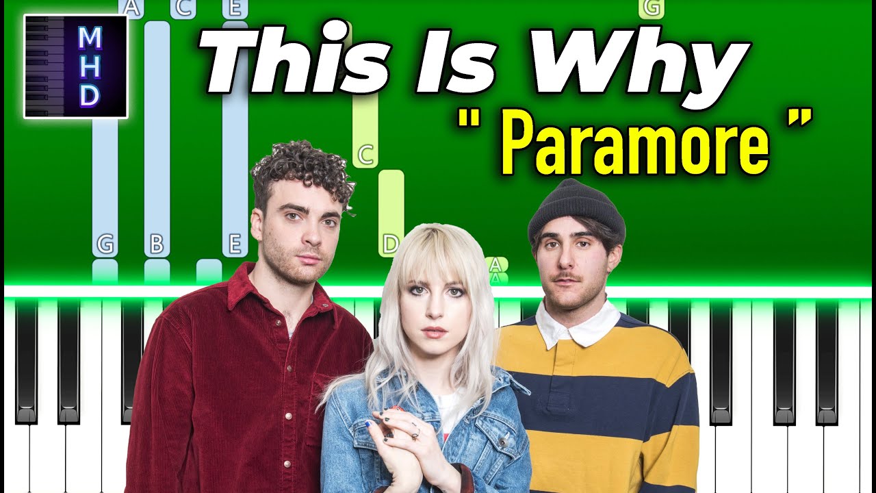 Paramore - This Is Why - Piano Tutorial - YouTube
