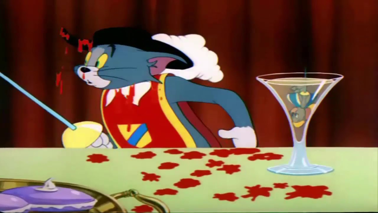 Tom and Jerry The Two Mouseketeers 1952 Jerry Games - YouTube