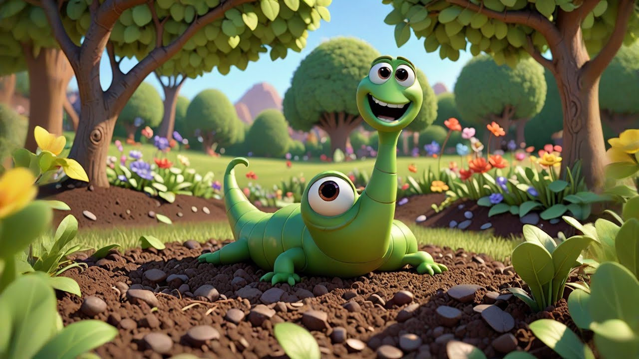 The Wiggly Worm’s Garden Wiggle 🐛🌿 | Fun Kids Storytime | Learn About ...