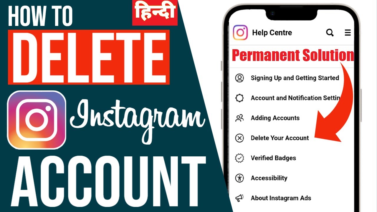 How To Delete Insta Account? | How to delete instagram account - YouTube