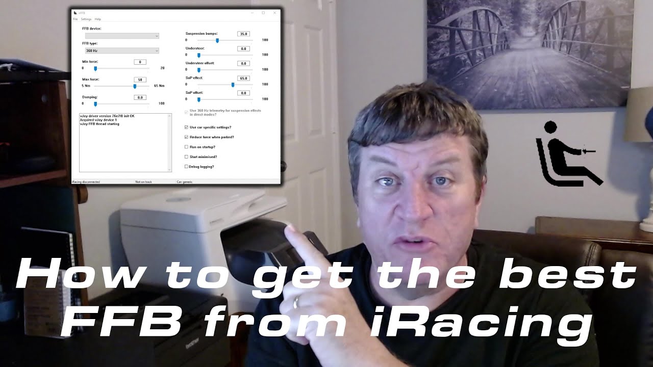 OLD INFO -- Installing irFFB -- See new video link in the description ...