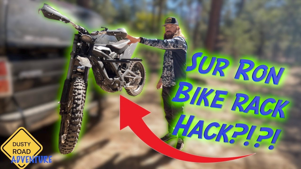 How to transport your Sur Ron (Bike rack) - YouTube