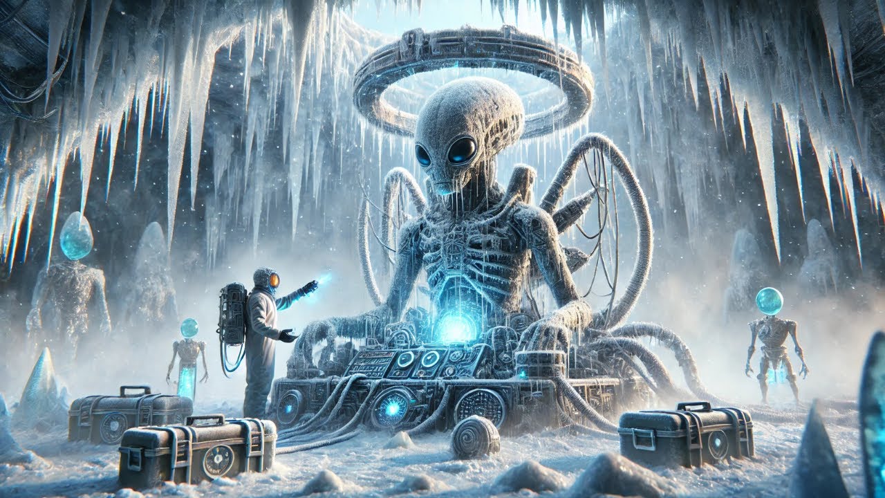 Ancient Alien Robot Frozen in Time for Ages Until a Human Scientist ...