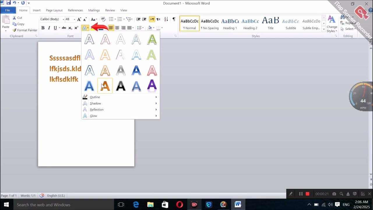 Computer course Ms word lesson 2 - YouTube