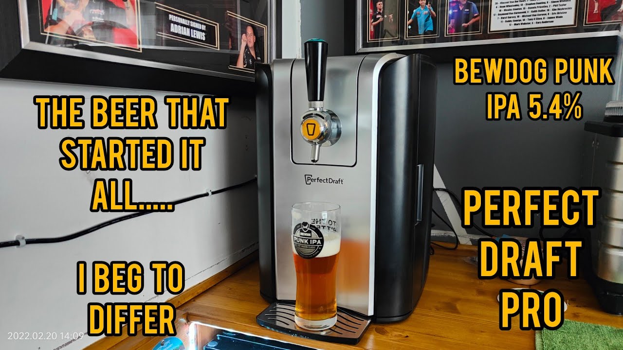 Brewdog punk ipa 5.4% - Perfect draft pro / Philips perfect draft ...