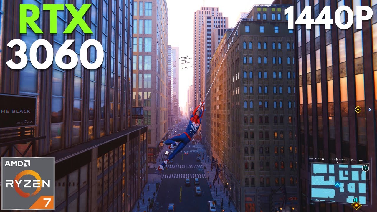 Spider Man Remastered: RTX 3060 + Ryzen 7 5800X3D | 1440p | Ultra ...