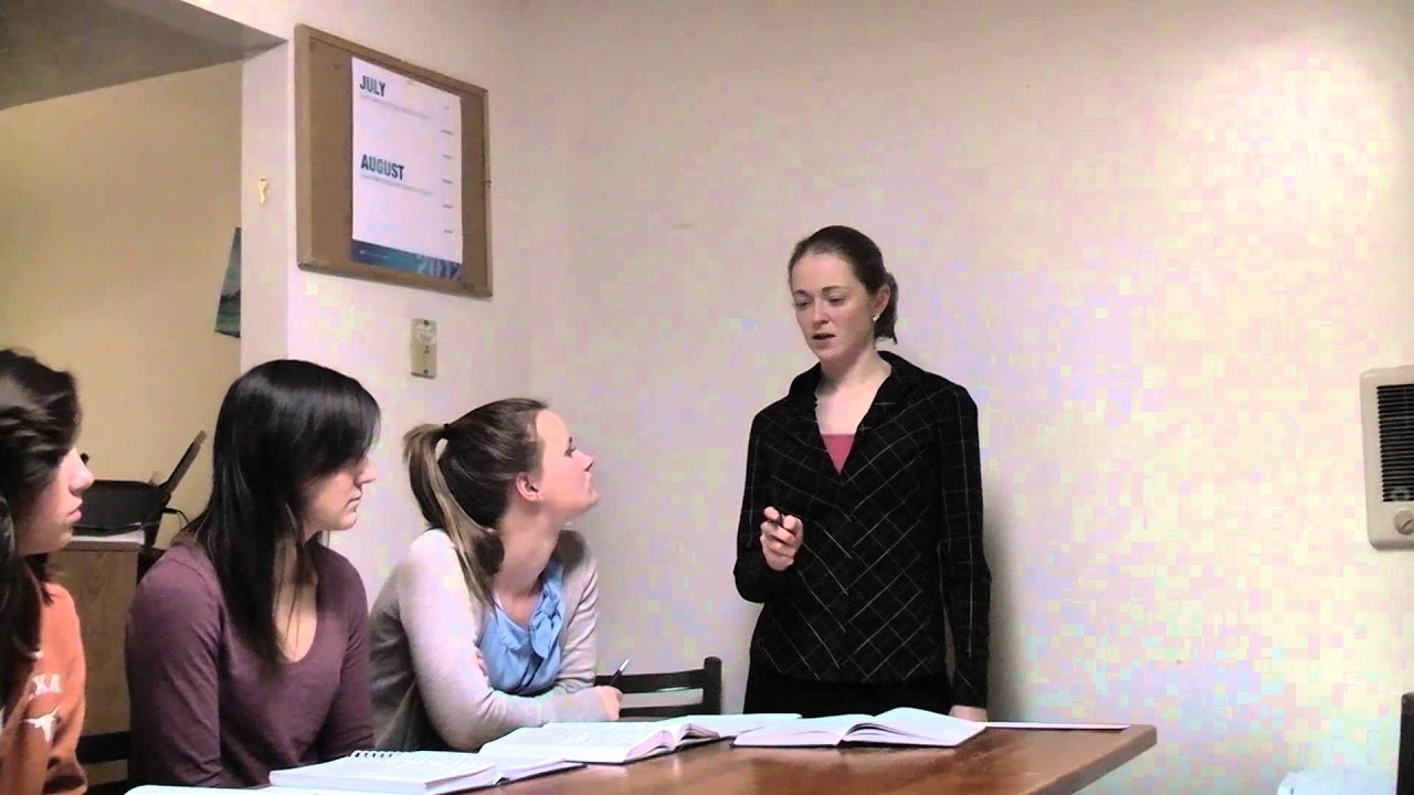 Rachel Dilts Diction I teaching video.MTS.mov - YouTube