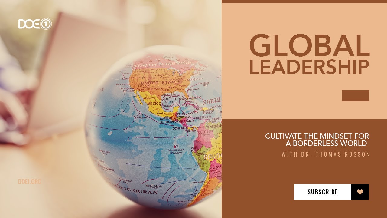 Unlock the Power of Global Leadership | A lecture with Dr. Thomas ...