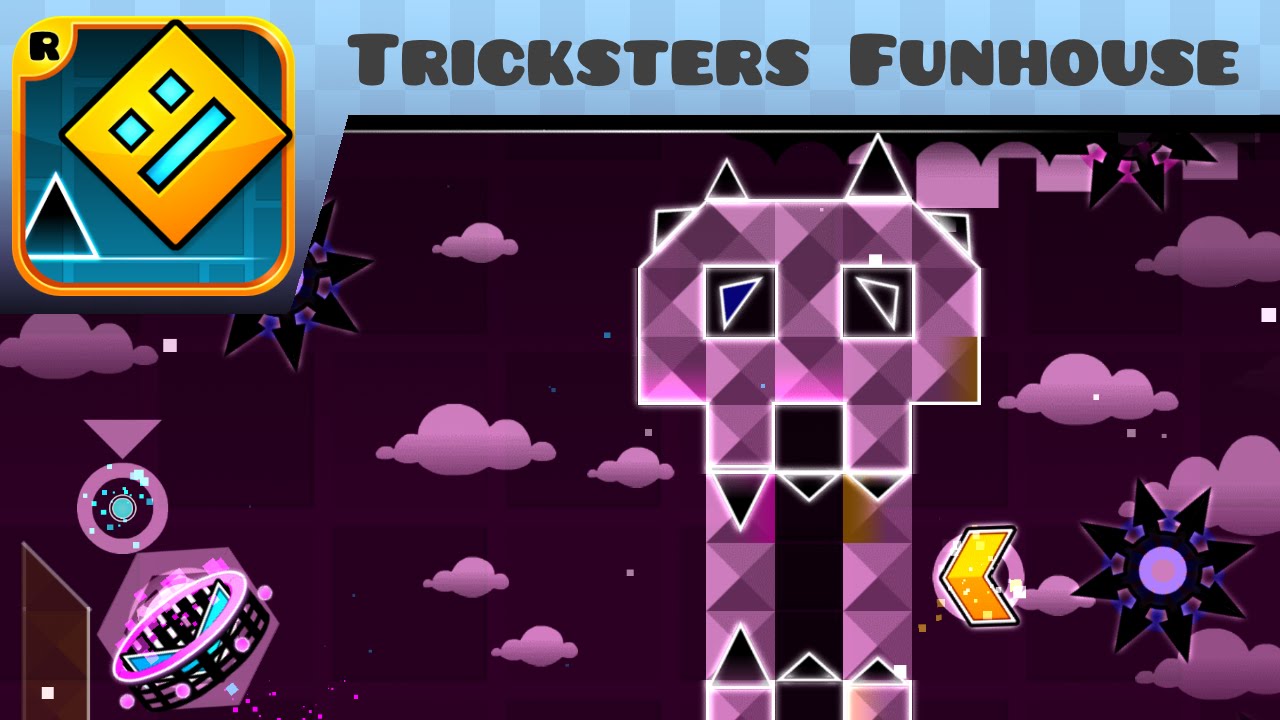 Geometry Dash - Tricksters Funhouse (Medium Demon) - by ancientanubis ...