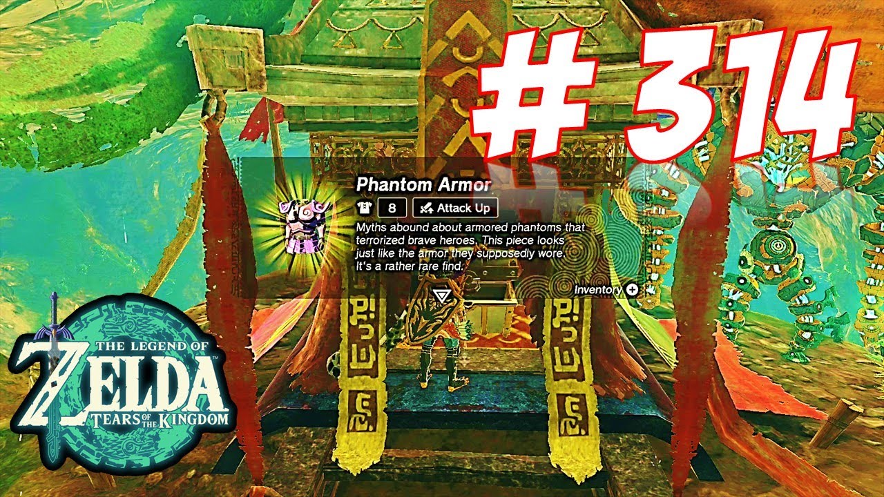 The Phantom Armor The Legend Of Zelda Tears of the Kingdom Gameplay ...