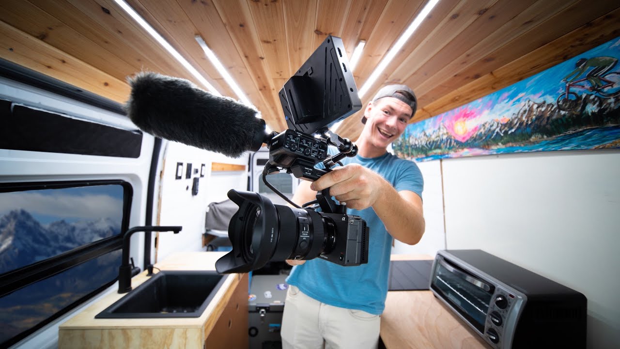 My Minimalist Vanlife Filmmaking Kit - Sony FX3 - YouTube