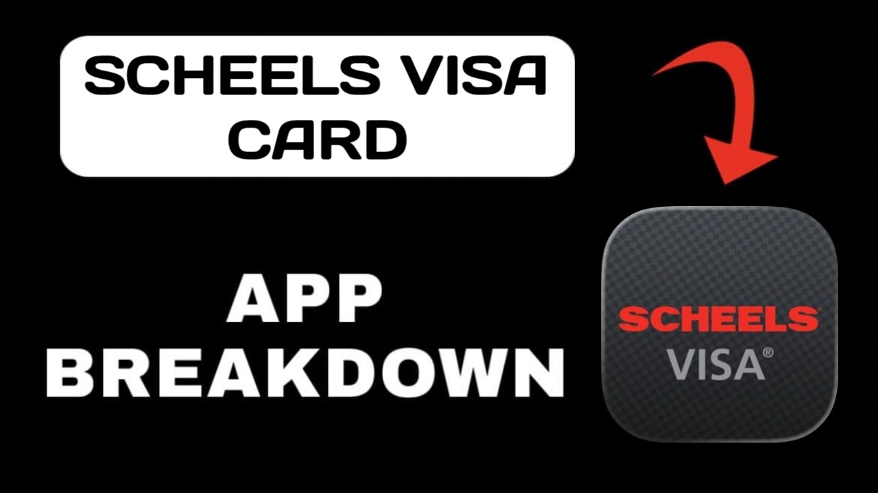 Scheels Visa Card App Overview - What To Know - YouTube