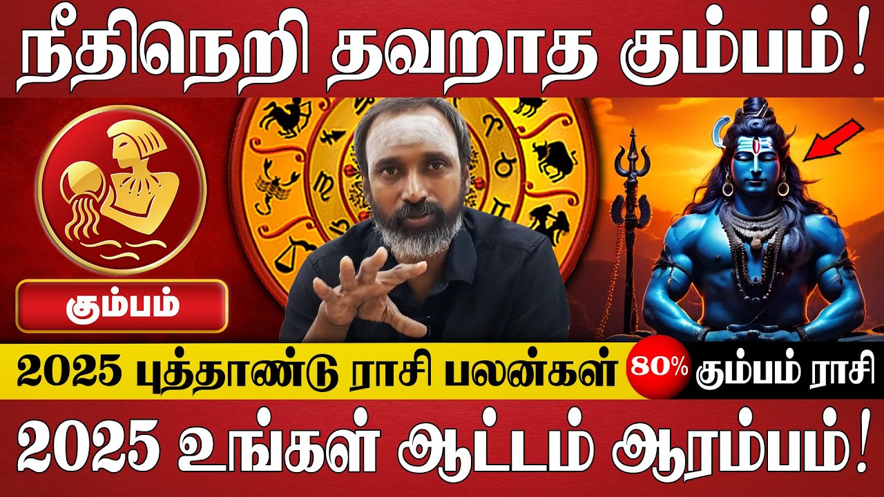 கும்பம் - வெற்றி சிம்மாசனத்தில் கும்பம்! | Kumbam | Kumbam Rasi Palan ...