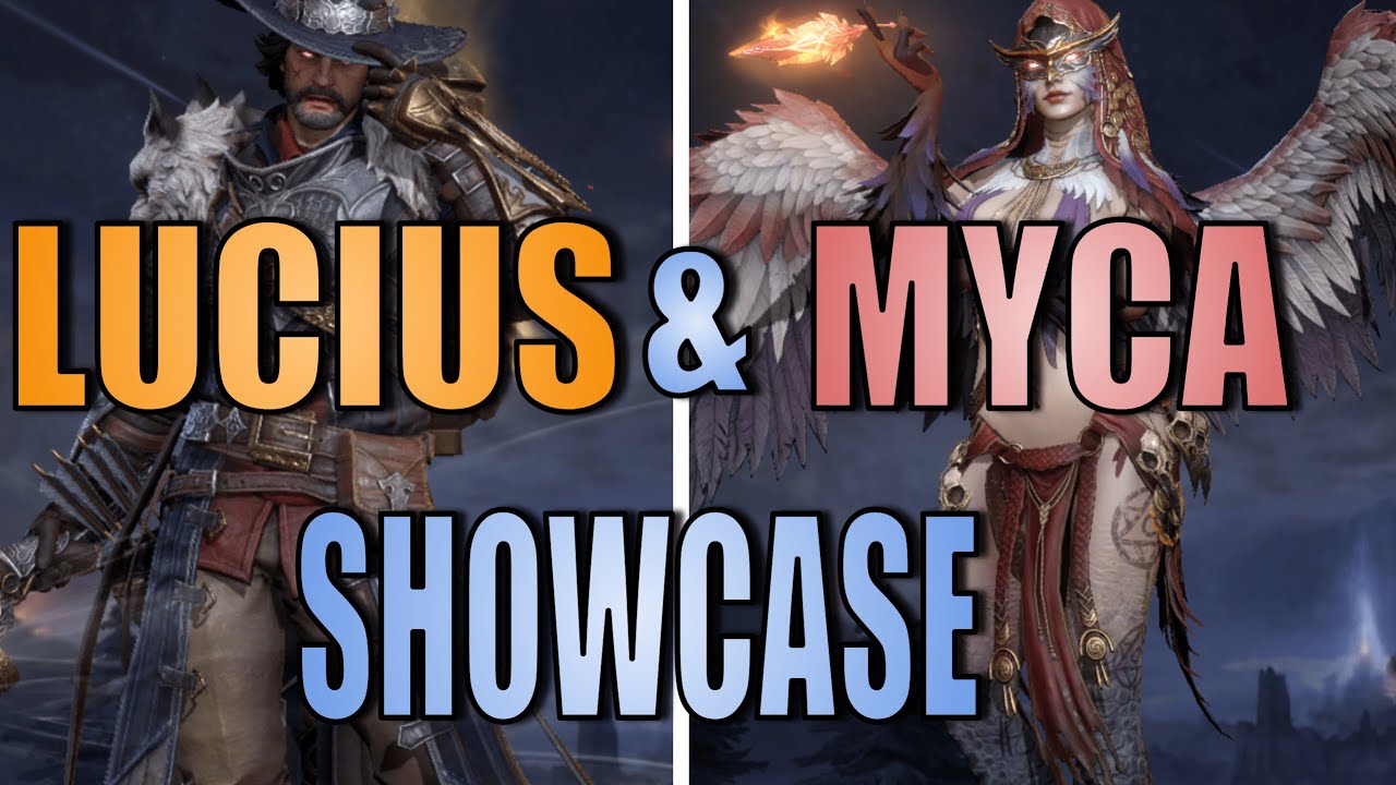 LUCIUS & MYCA SHOWCASE I WATCHER OF REALMS - YouTube