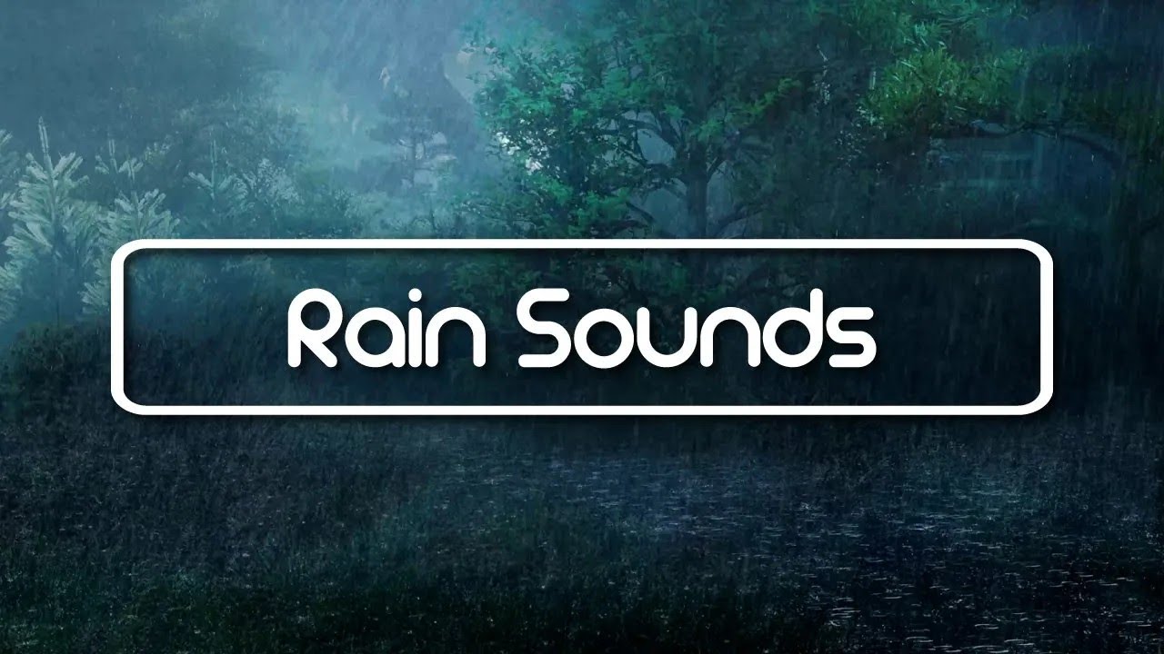 4k Heavy Rain Sounds Beautiful Relaxing Rain Sounds Nature Sounds ...