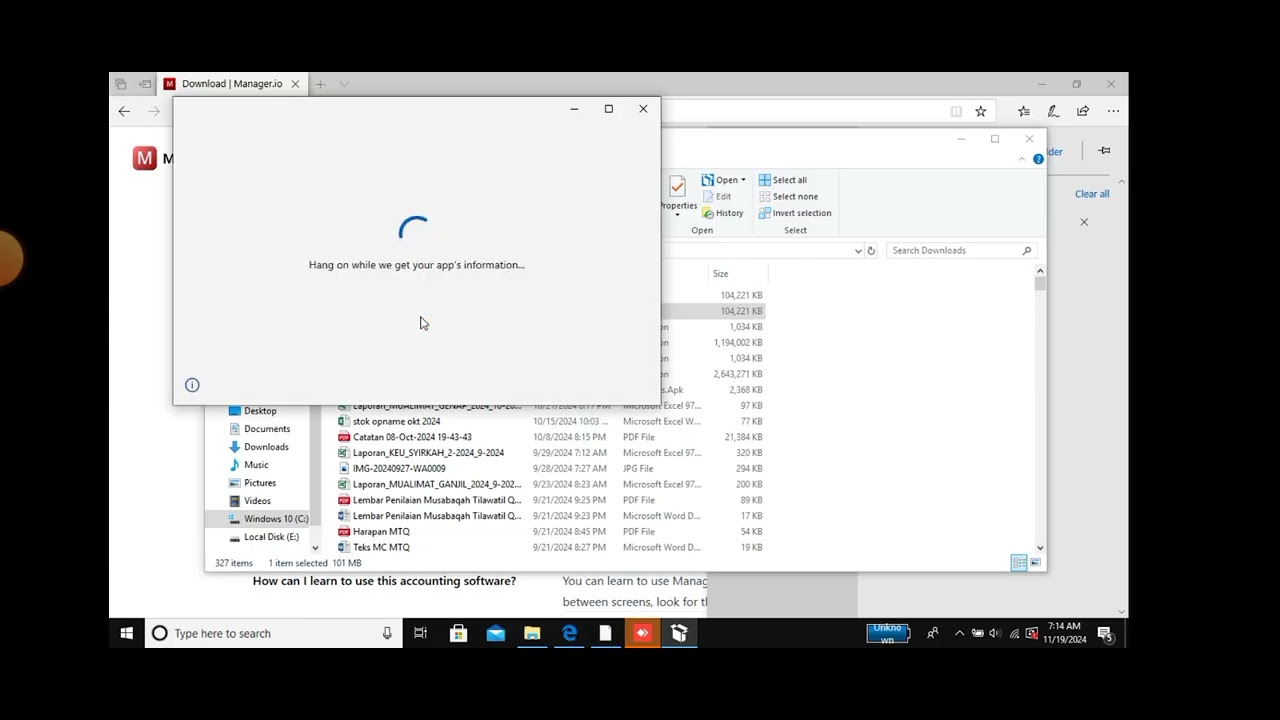 Tahap 1 - Instal Software Akuntansi Manager.io - YouTube