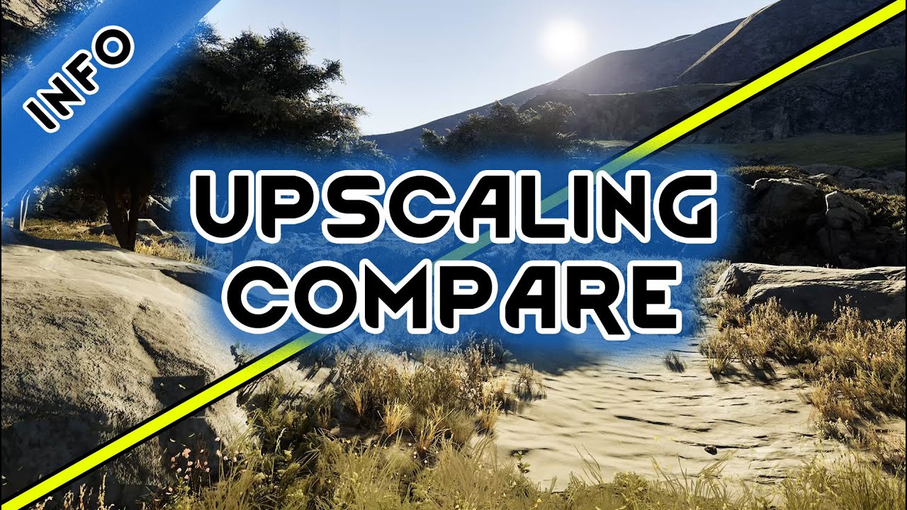 Upscaling Method Compare in 4K Mortal Online 2 DLSS VS TSR VS No ...