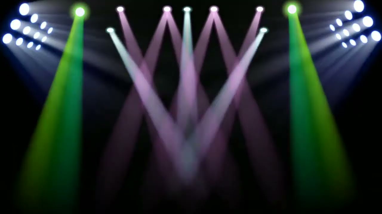 Theatre focus light effect - YouTube