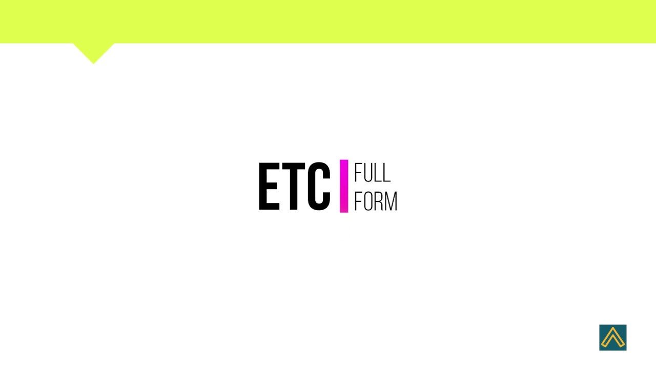 Full Form Of ETC YouTube full-form-of-etc-youtube