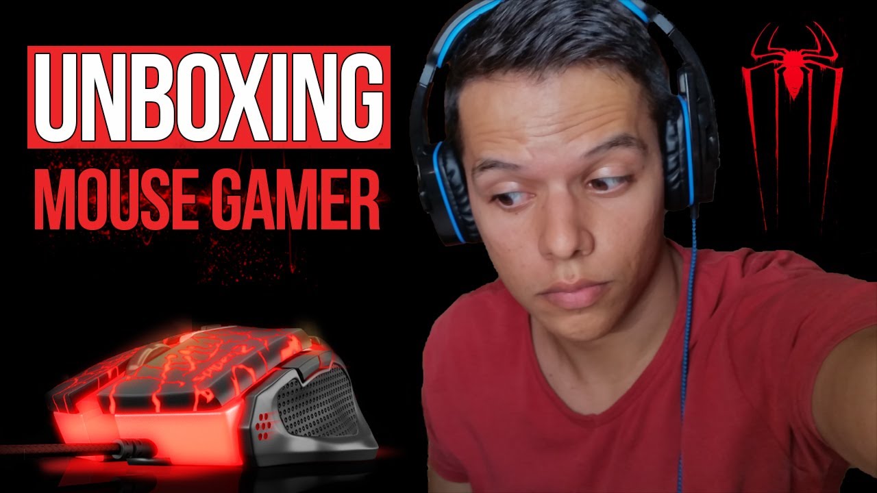 UNBOXING MOUSE GAMER - FORTREK SPIDER 2 - YouTube
