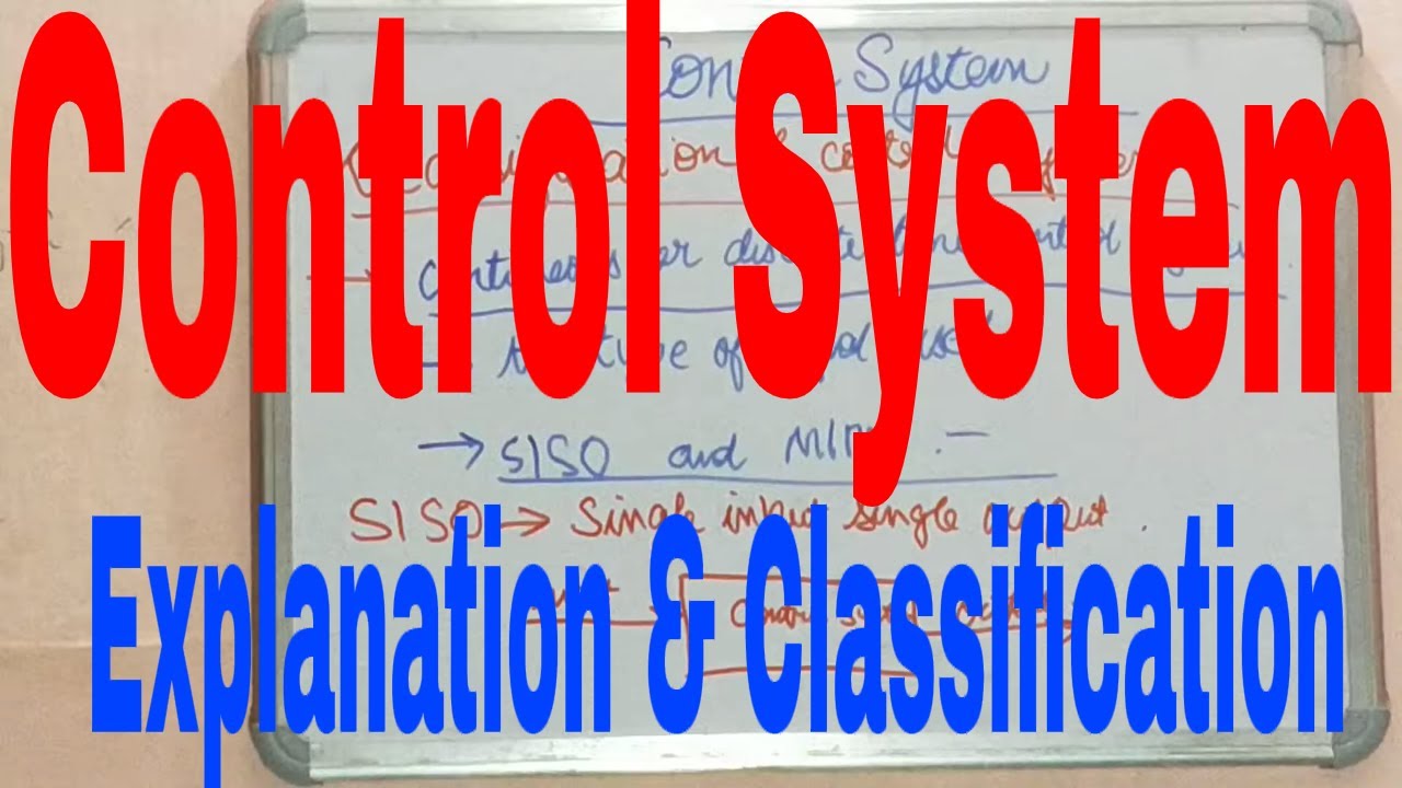 Control System What Is Control System Classification Of Control System Control System What Is Control System Classification Of Control System