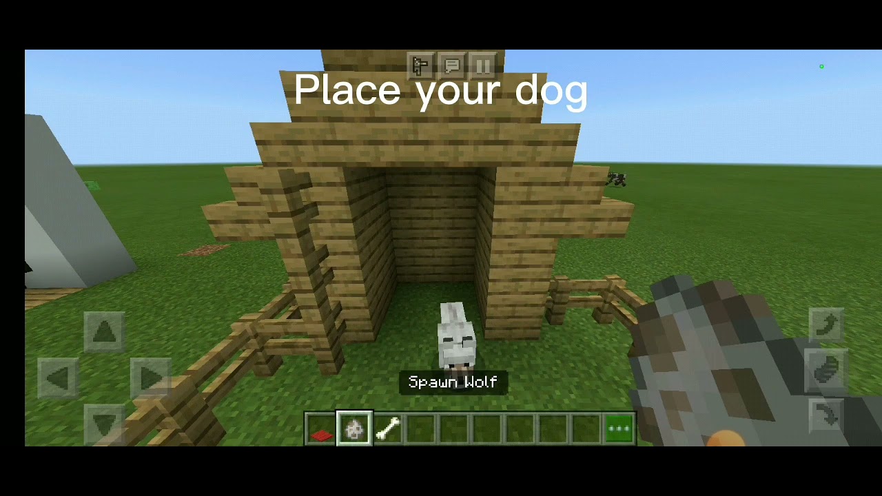 Minecraft Dog house minecraft tutorial - YouTube