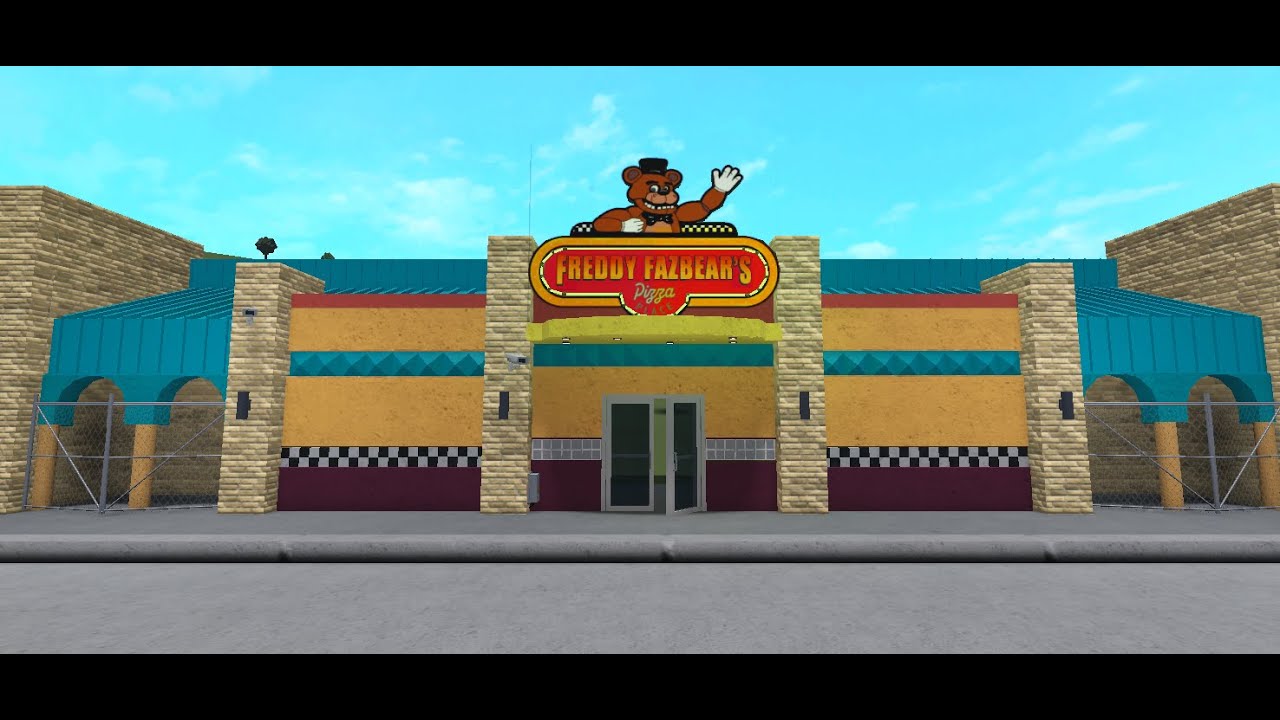 Fnaf Movie Set plot building + working - YouTube