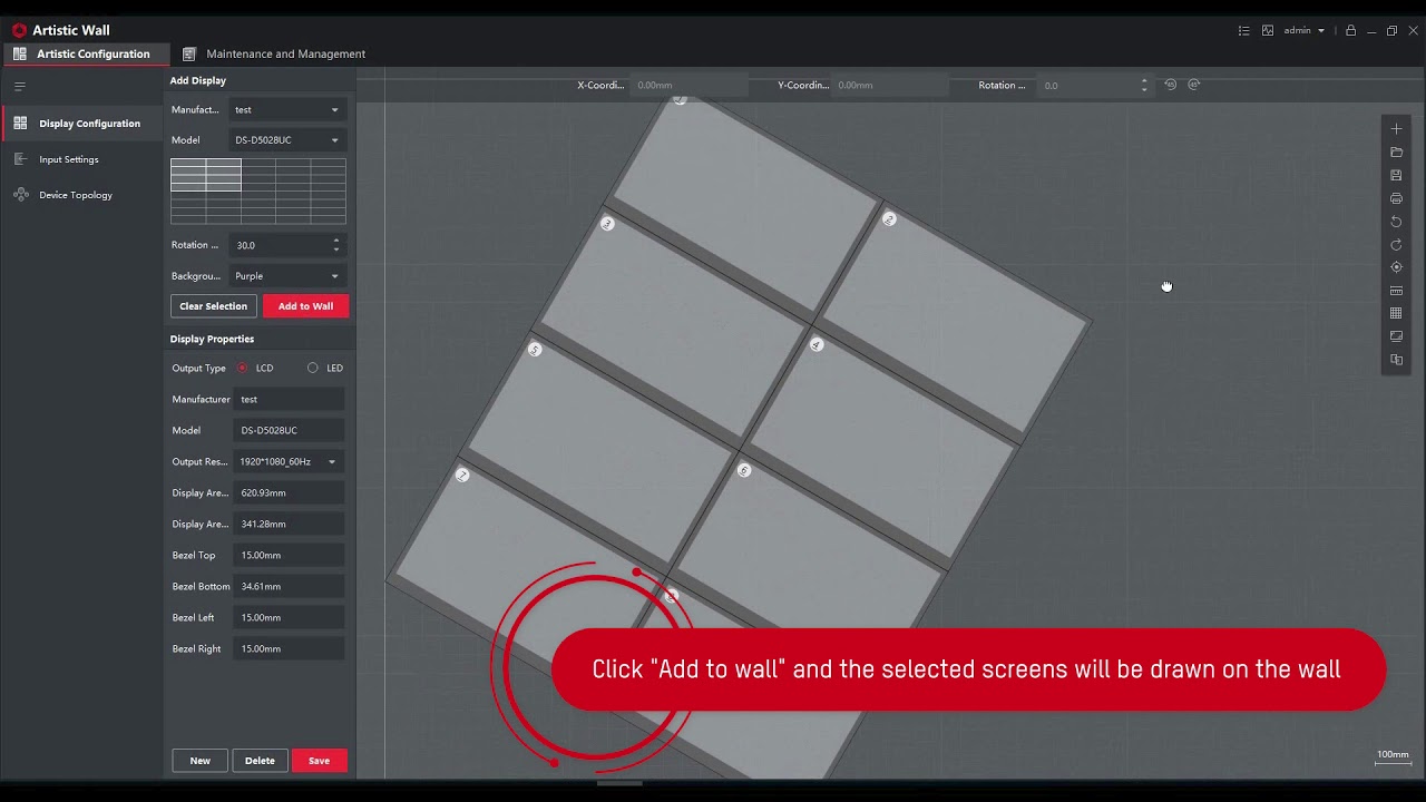 How to Configure Display Contents for Creative Splicing Screens - YouTube