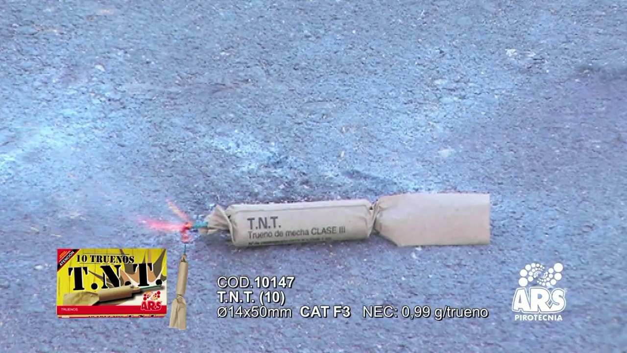 PETARDO EXPLOSIVO TNT - YouTube