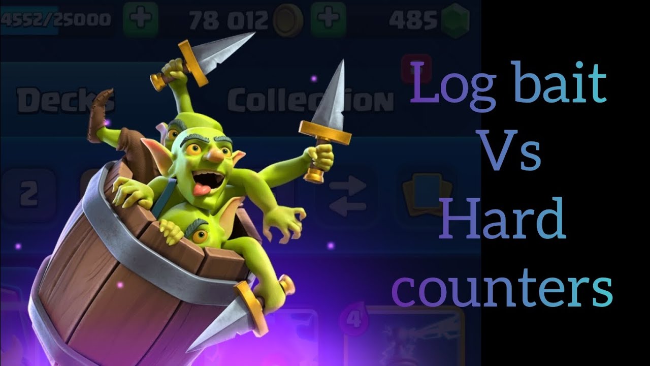 LOG BAIT vs HARD COUNTERS - YouTube