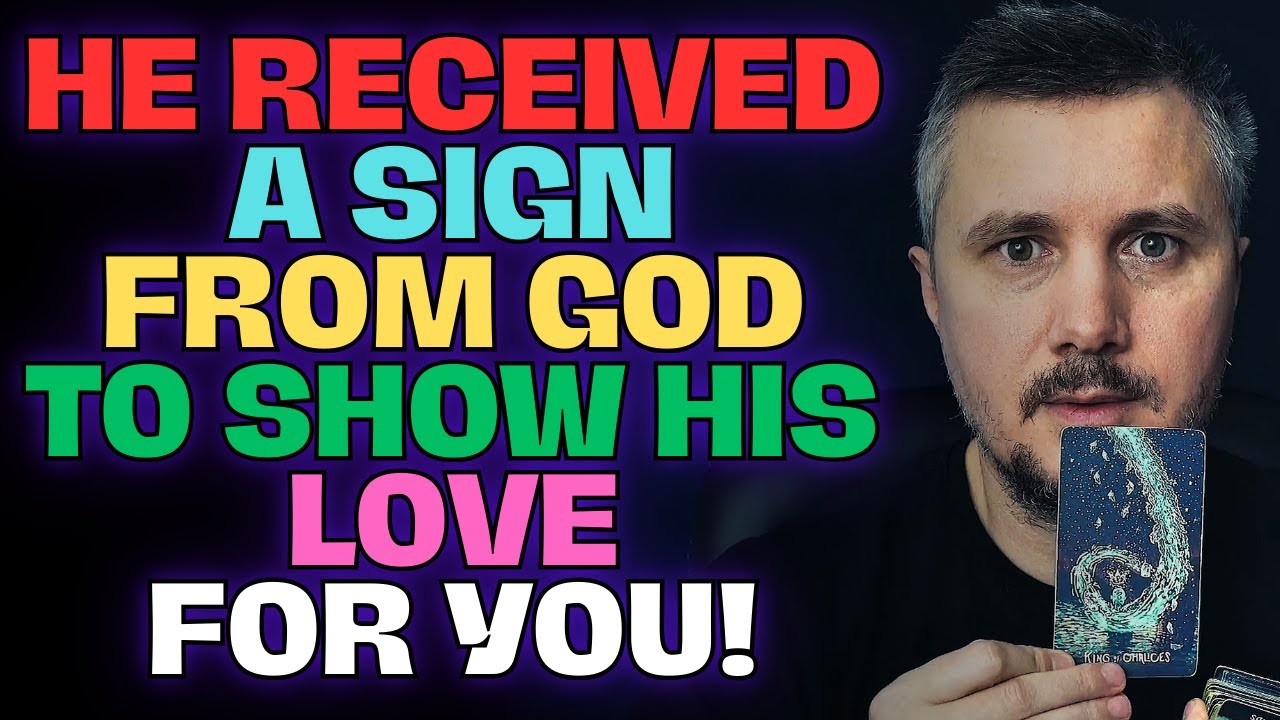 HE ASKED GOD TO GIVE HIM A SIGN ABOUT YOU🙏⚡ AND NOW HE'S GOT IT!😱 HIS ...