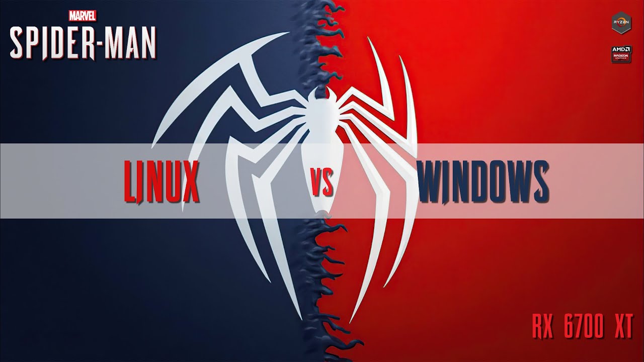 Marvel’s Spider-Man Remastered | Linux vs Windows | 1800p | RX 6700 XT ...