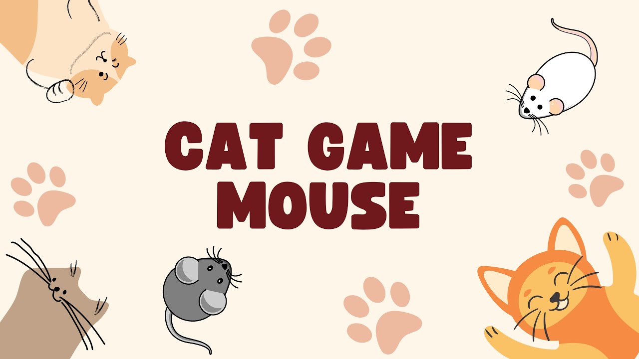Cat game mouse for cat 🐱 - Catching mice 🐭| Video for cats to watch ...