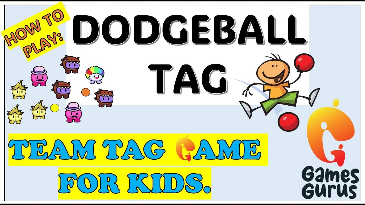 How to play Dodgeball Tag | #TheGamesGurus #tag #elementary # ...