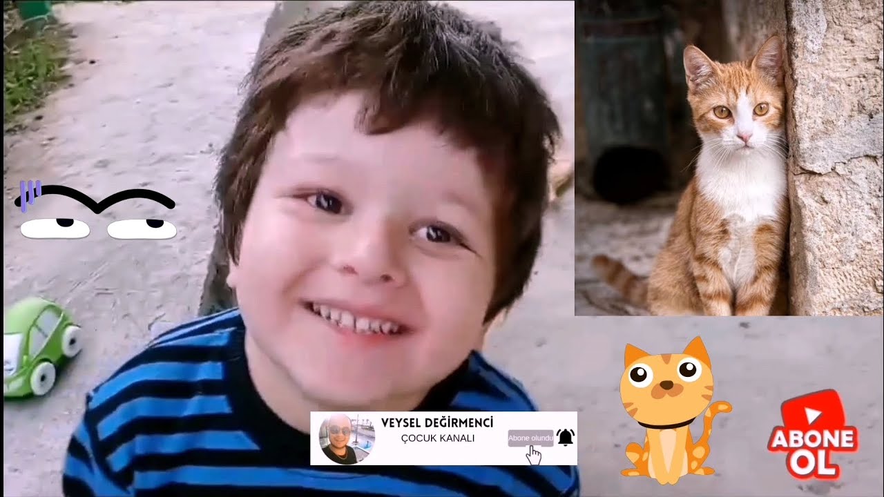 😻Melih Aras ARABALARIYLA OYNARKEN😊 Aniden Yanına Kahverengi KEDİ GELDİ ...