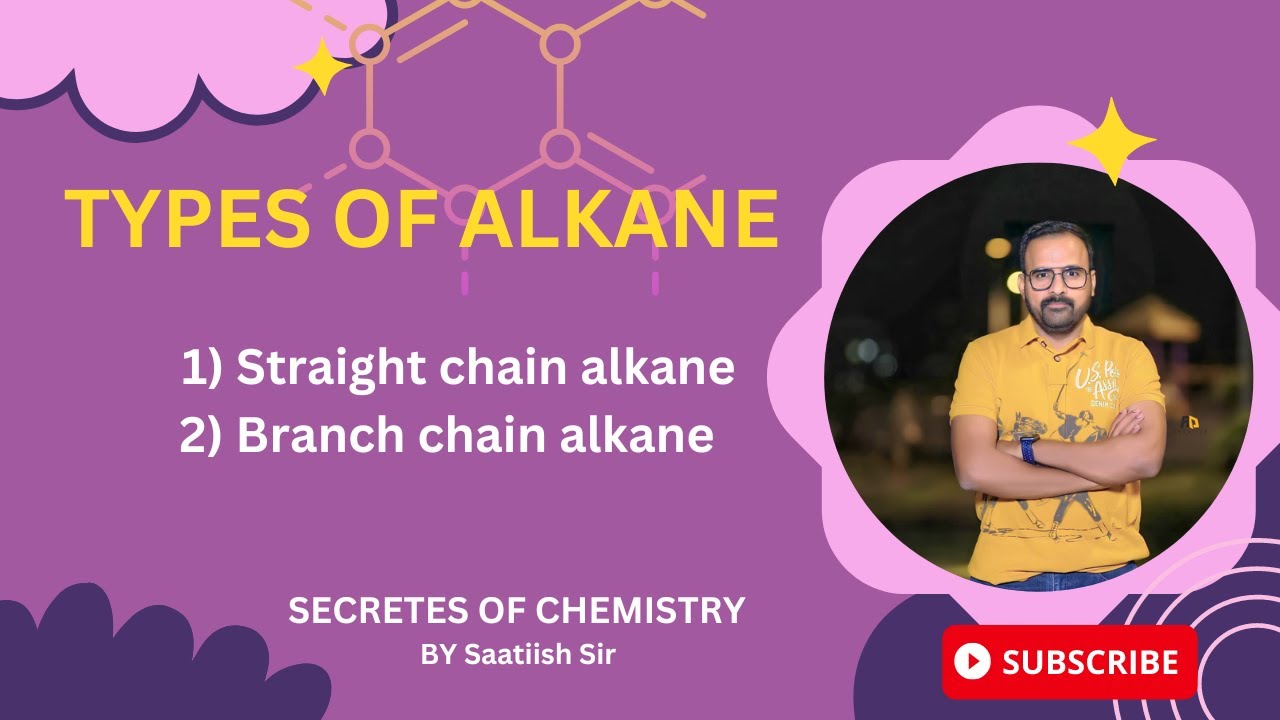 TYPES OF ALKANE... - YouTube