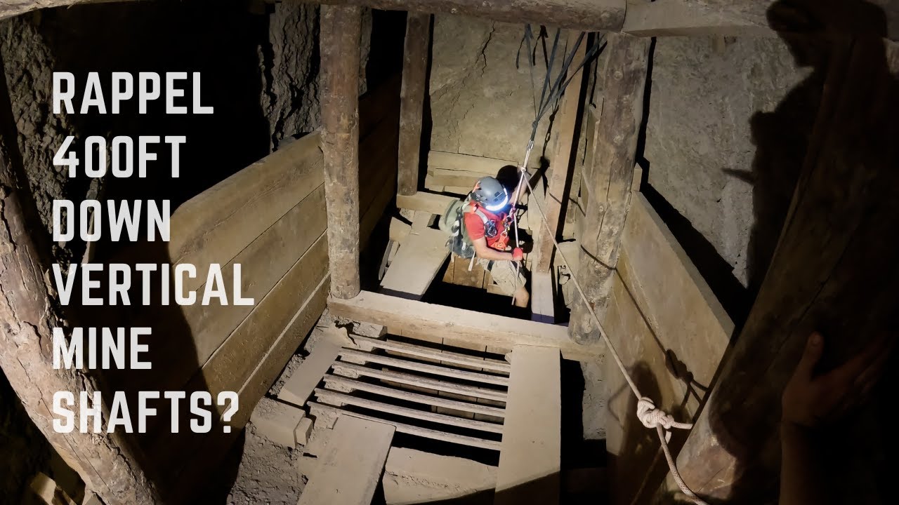 Would You Rappel 400ft Down Vertical Mine Shafts? Exploring Abandoned ...