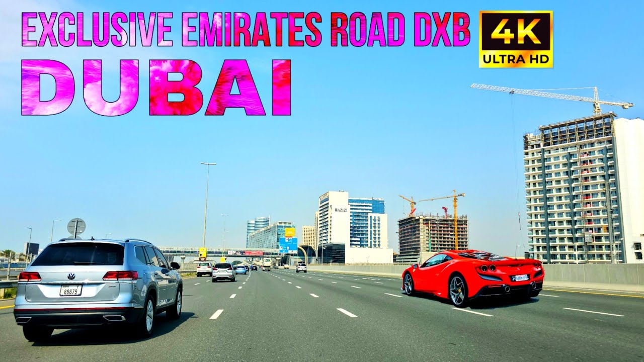 Exclusive Look At Dubai's Lehbab Sand Scenic Drive 4K HDR - YouTube