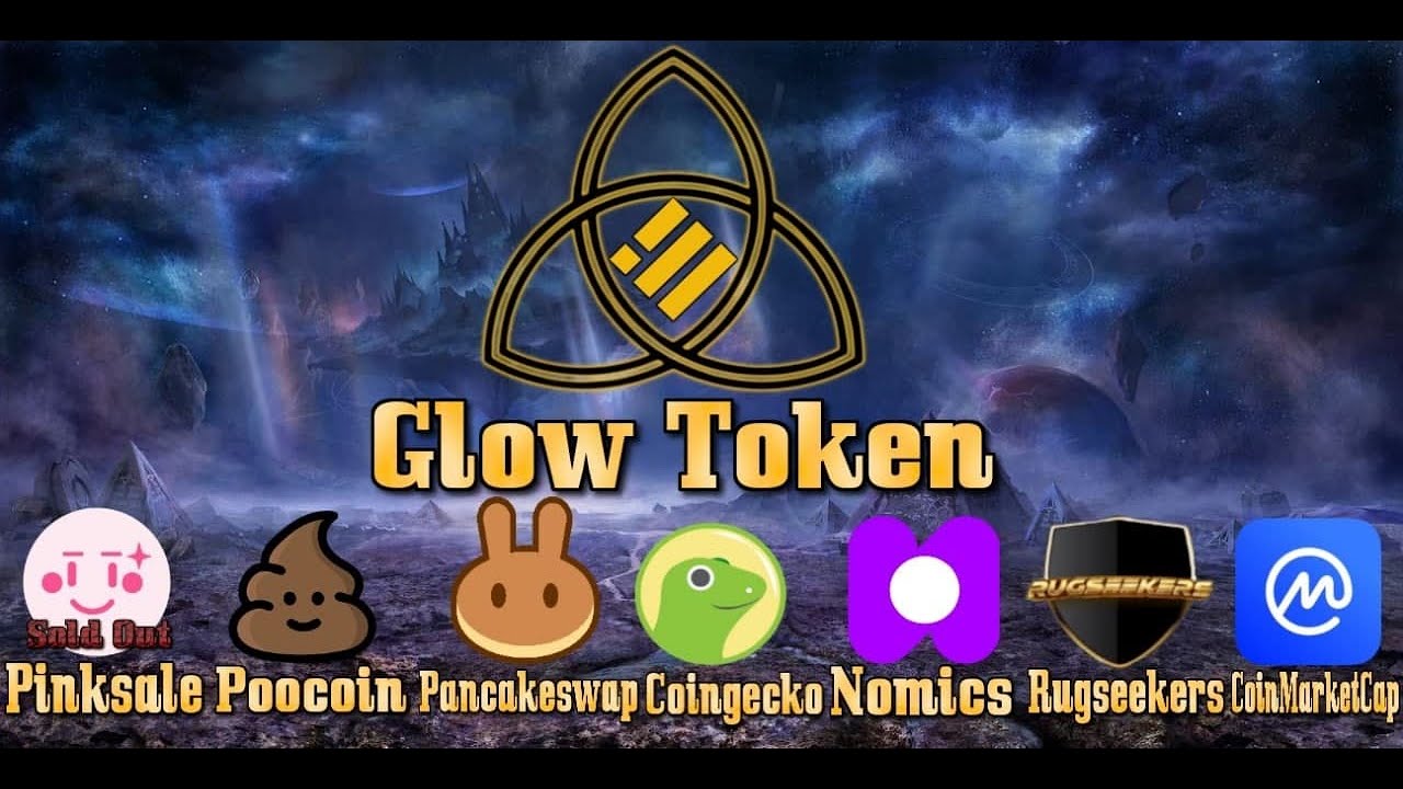 GLOW Token- Listed On Coin Market Cap & Endorsed By Rug Seekers - YouTube