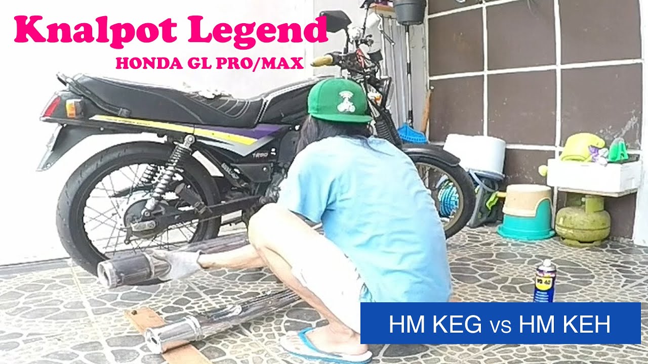 KNALPOT GL SERIES - HM KEG vs HM KEH - YouTube