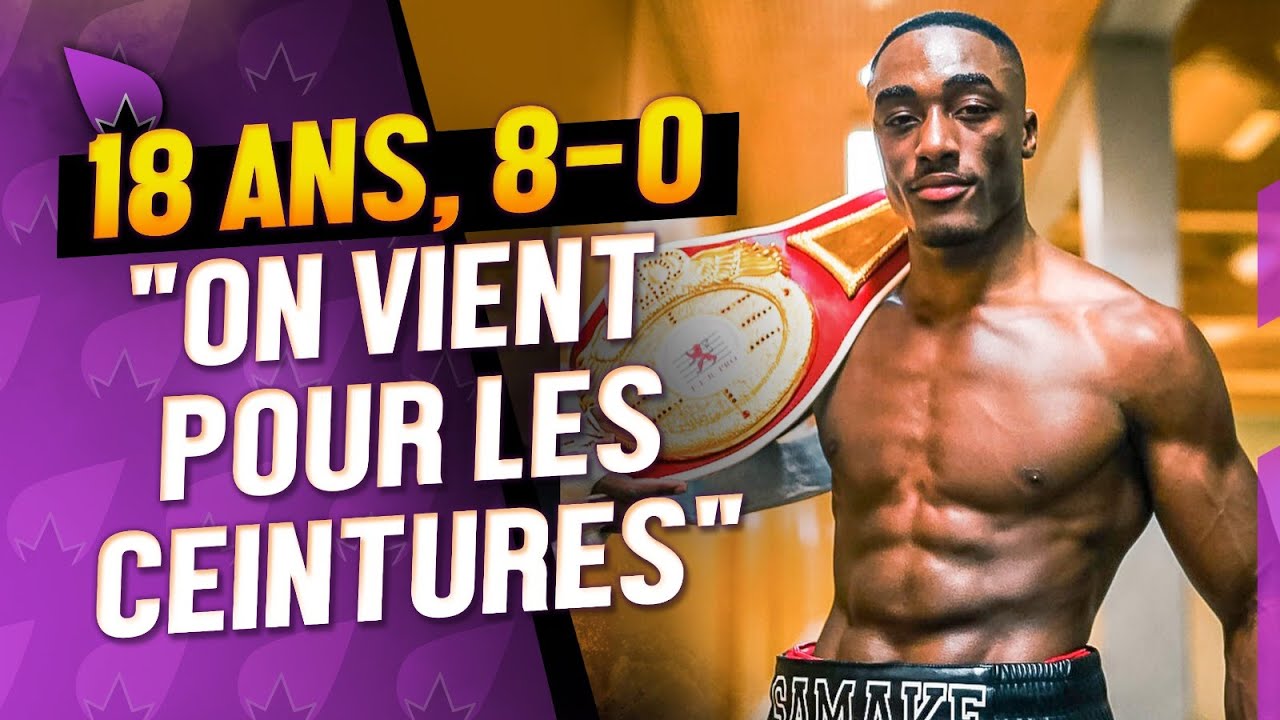 Interview Bakary Samaké - 18 ans, 8-0, "dans 4-5 ans je serai champion ...