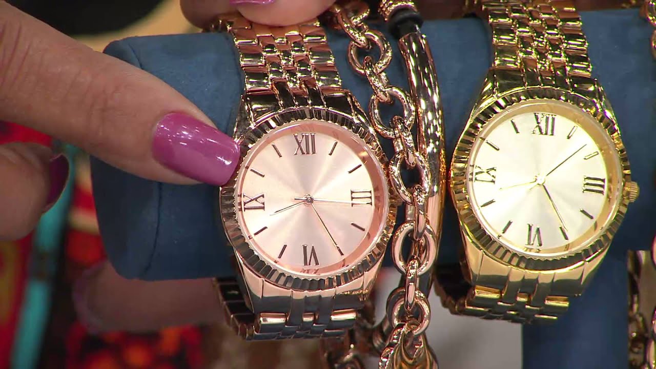 Steel by Design Watch and Bracelet Set Boxed with Leah Williams - YouTube