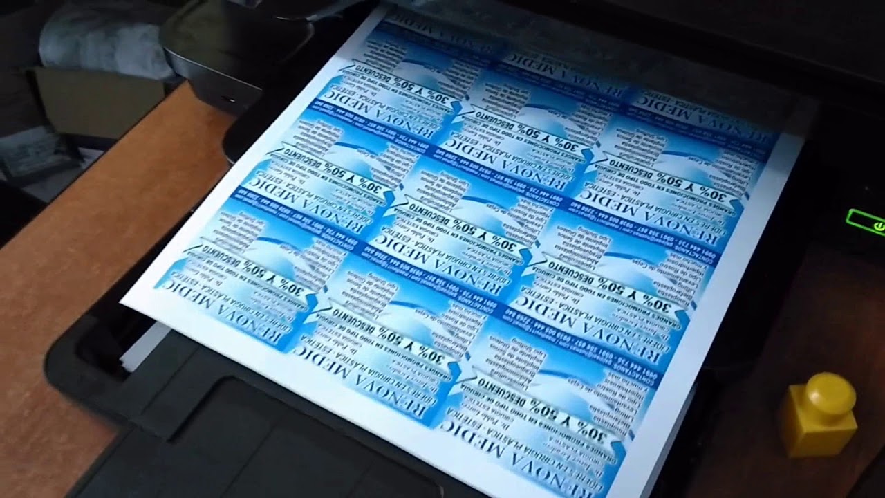 💥Como imprimir en papel couche en impresoras domesticas🦅 MIRA EL ...