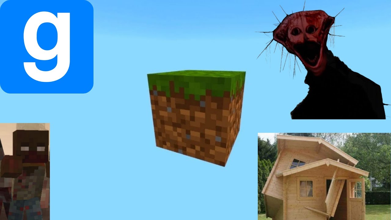 Garry's Mod And Minecraft - The Boiled One And Terrible Scary Mods ...