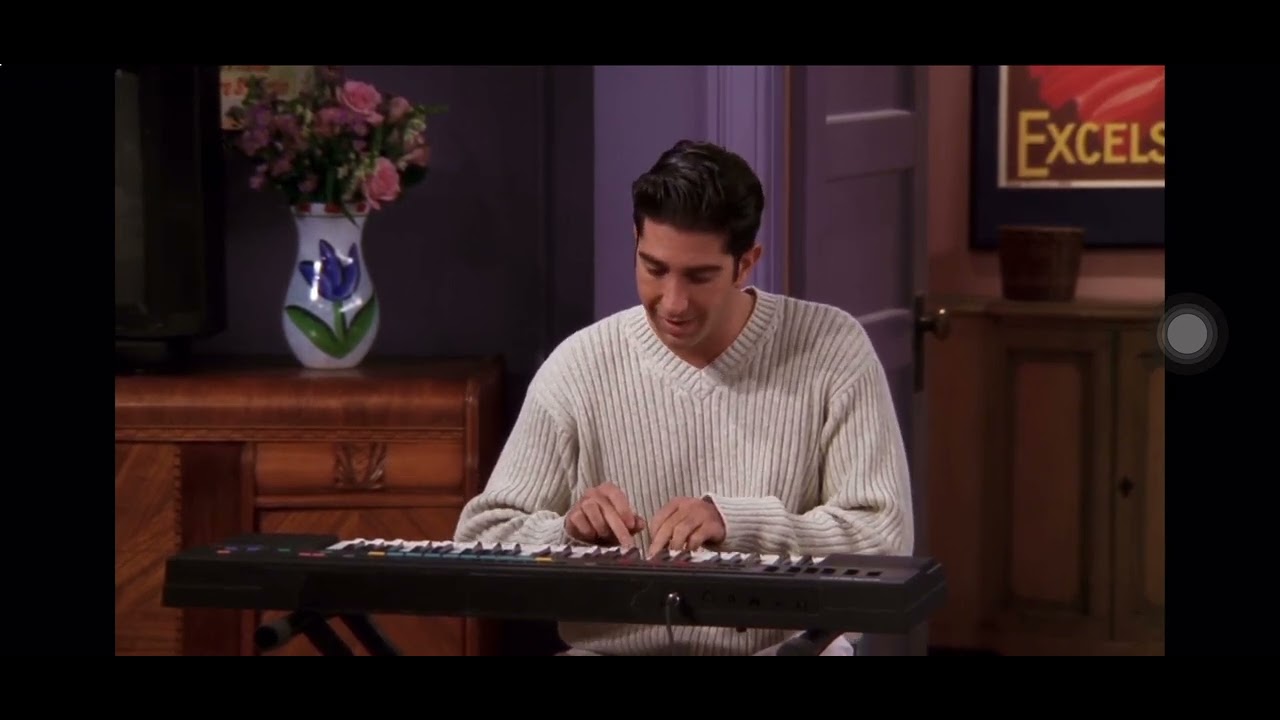 Friends | Ross plays keyboard - YouTube