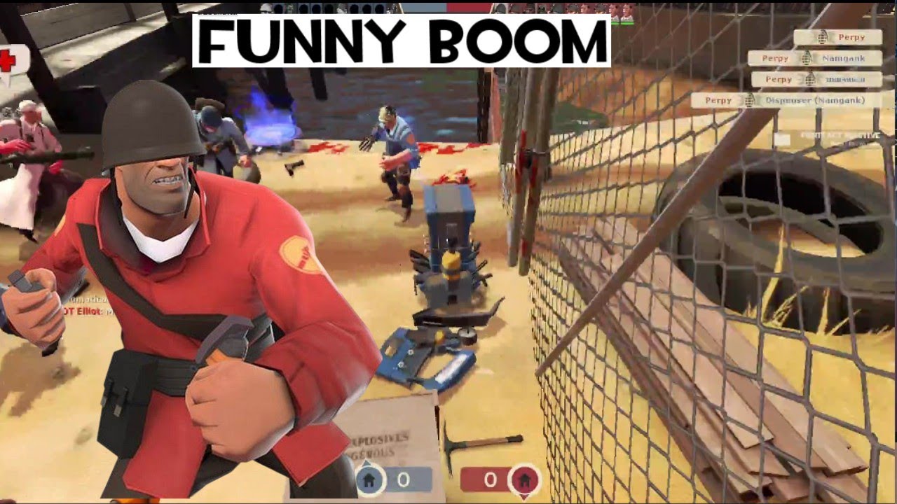 haha funny boom boom - YouTube