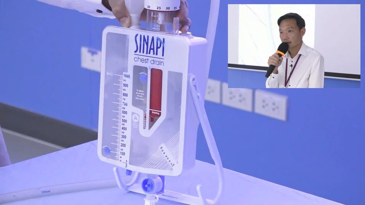 การใช้งานขวด SINAPI Chest drain: อ.นพ.ปิยะ เชิญถนอมวงศ์ (07/02/25 ...