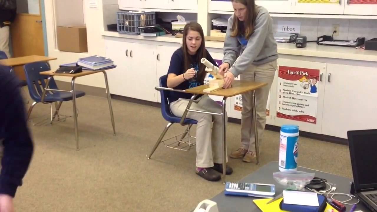 Projectile Launcher Project 2013 Lab %231 - YouTube